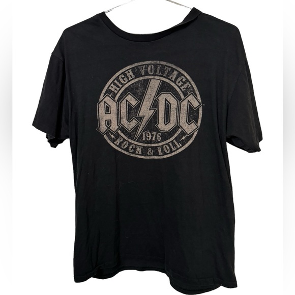 AC/DC | Shirts | Acdc High Voltage Rock Band 976 Black 7s Vibe ...